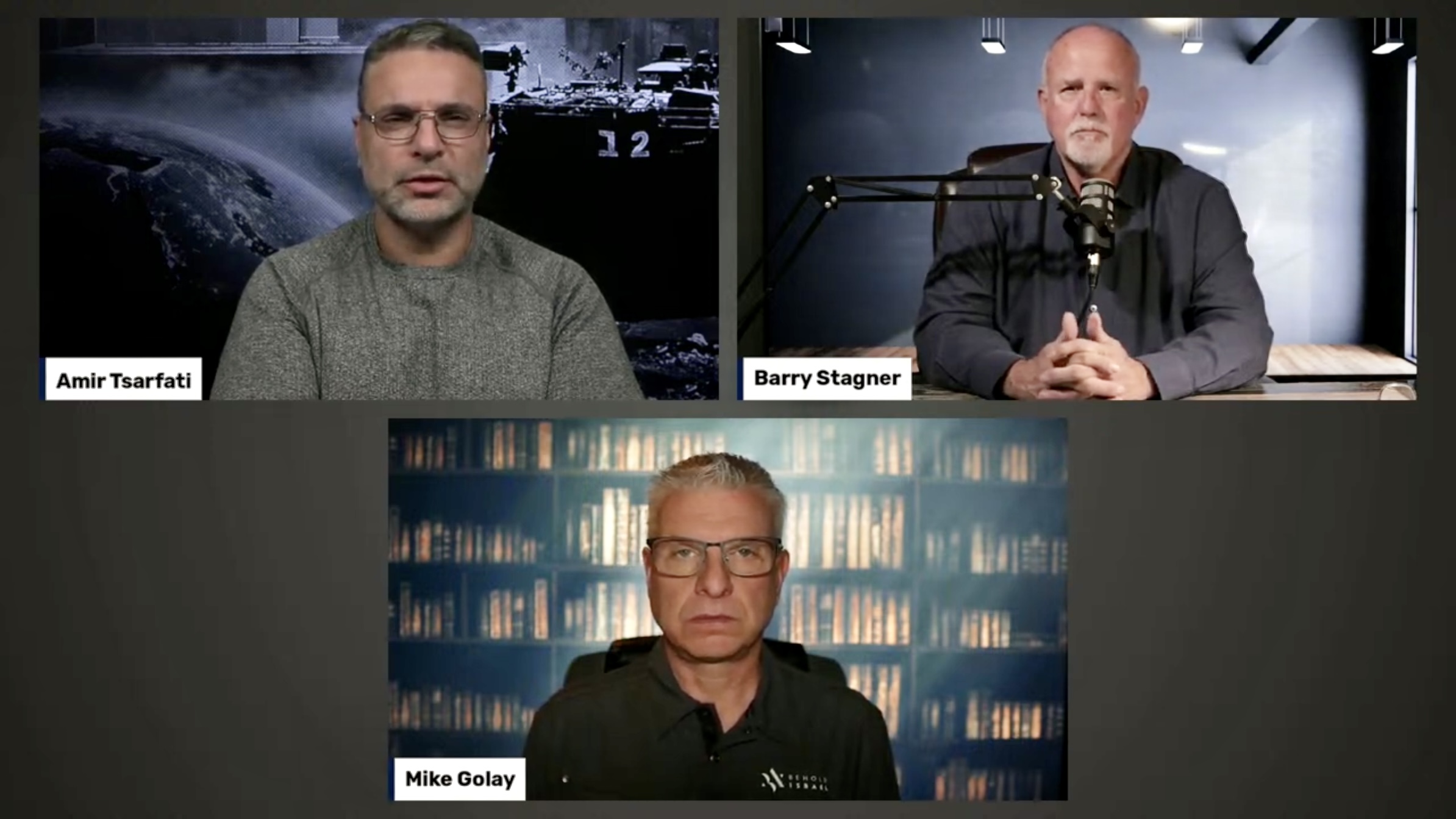 Q & A with Amir Tsarfati, Mike Golay & Barry Stagner - Harbingers TV