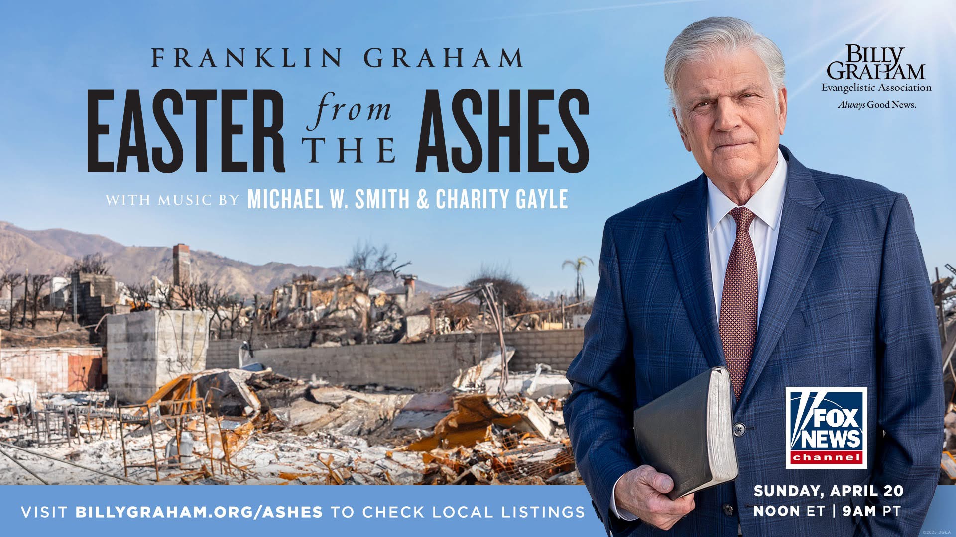 Franklin Graham: Easter from the Ashes - Harbingers TV