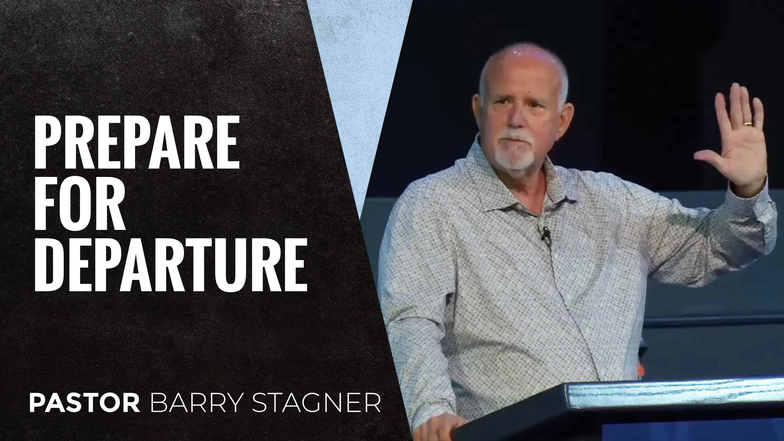 Barry Stagner: Prepare for Departure - Harbingers TV